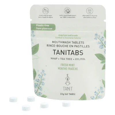 Tanit Toothpaste Tablets Fresh Mint 62tab – The Root Cellar PEI