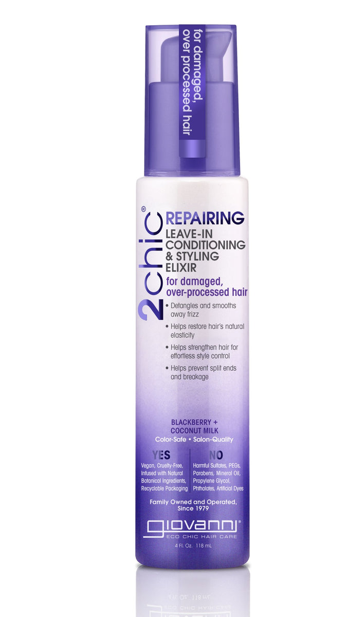 Giovanni Repairing Leave-In Conditioning and Styling Elixir 118ml – The ...