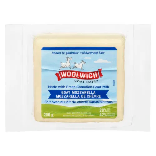 Woolwich Goat Mozzarella Cheese 200g – The Root Cellar PEI
