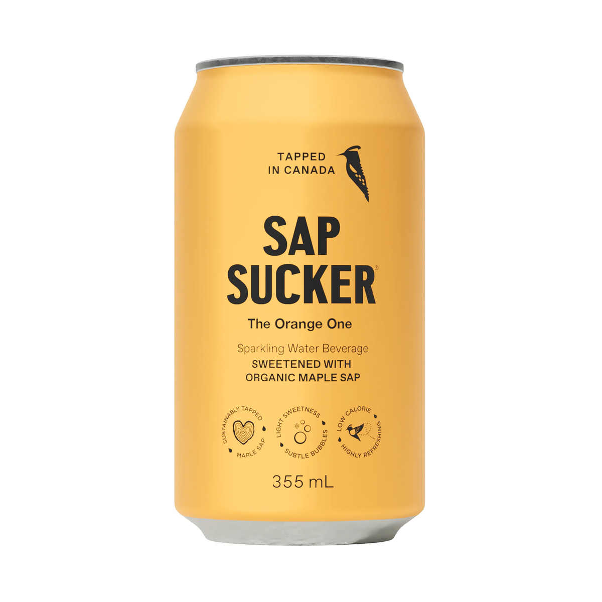 Sap Sucker Organic Sparkling Water The Orange One 355ml – The Root ...