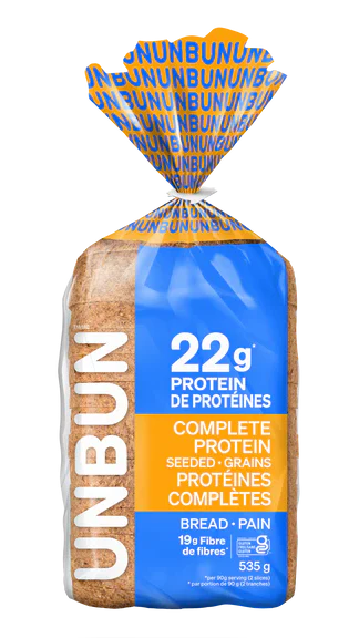 Unbun Complete Protein Seeded Bread 535g – The Root Cellar PEI