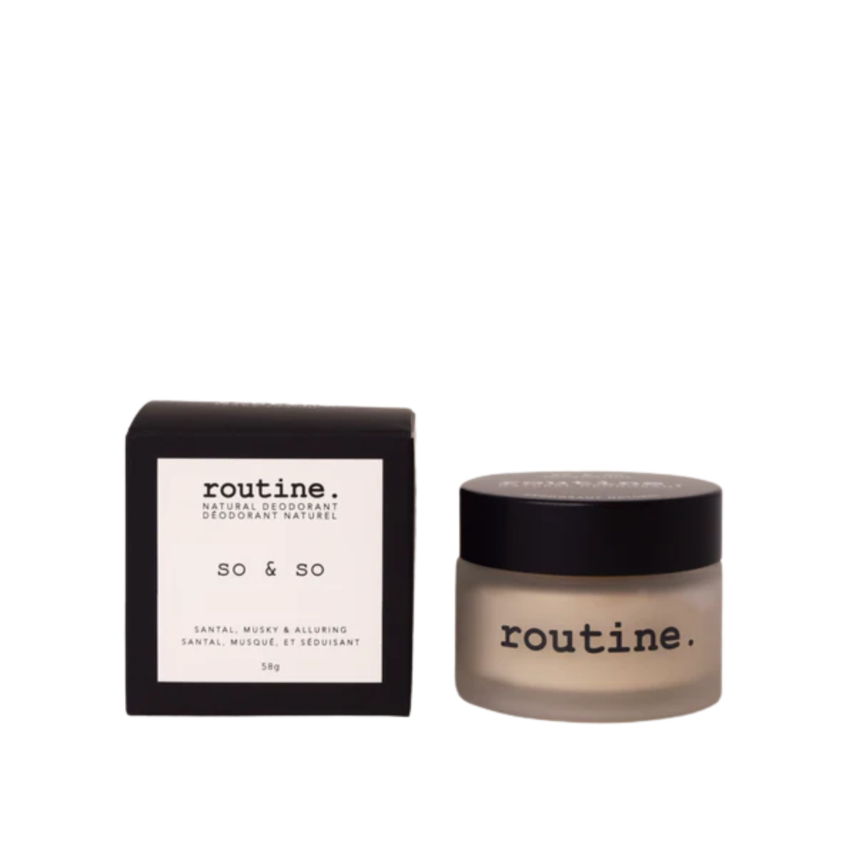 Routine So and So Deodorant Jar 58g – The Root Cellar PEI