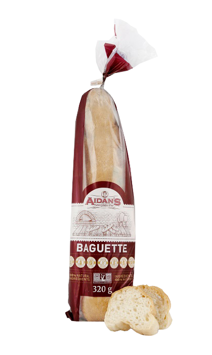 Aiden's Gluten Free Fermented Sourdough Baguette 255g – The Root Cellar PEI