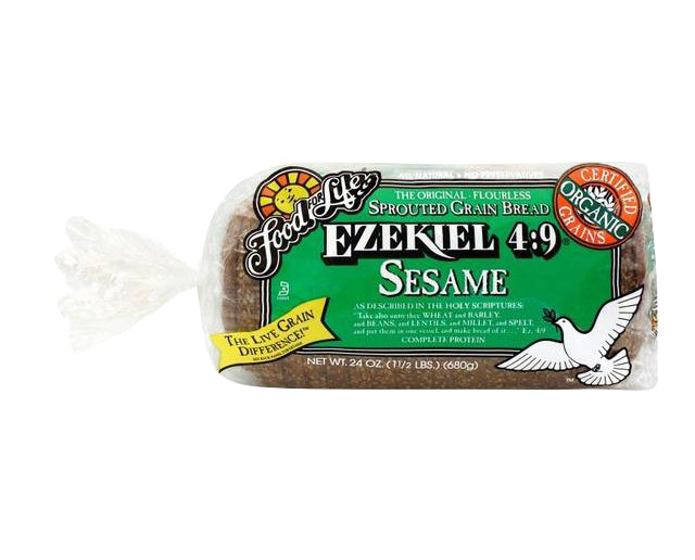 Ezekiel Sesame Sprouted Whole Grain Bread 680g – The Root Cellar PEI