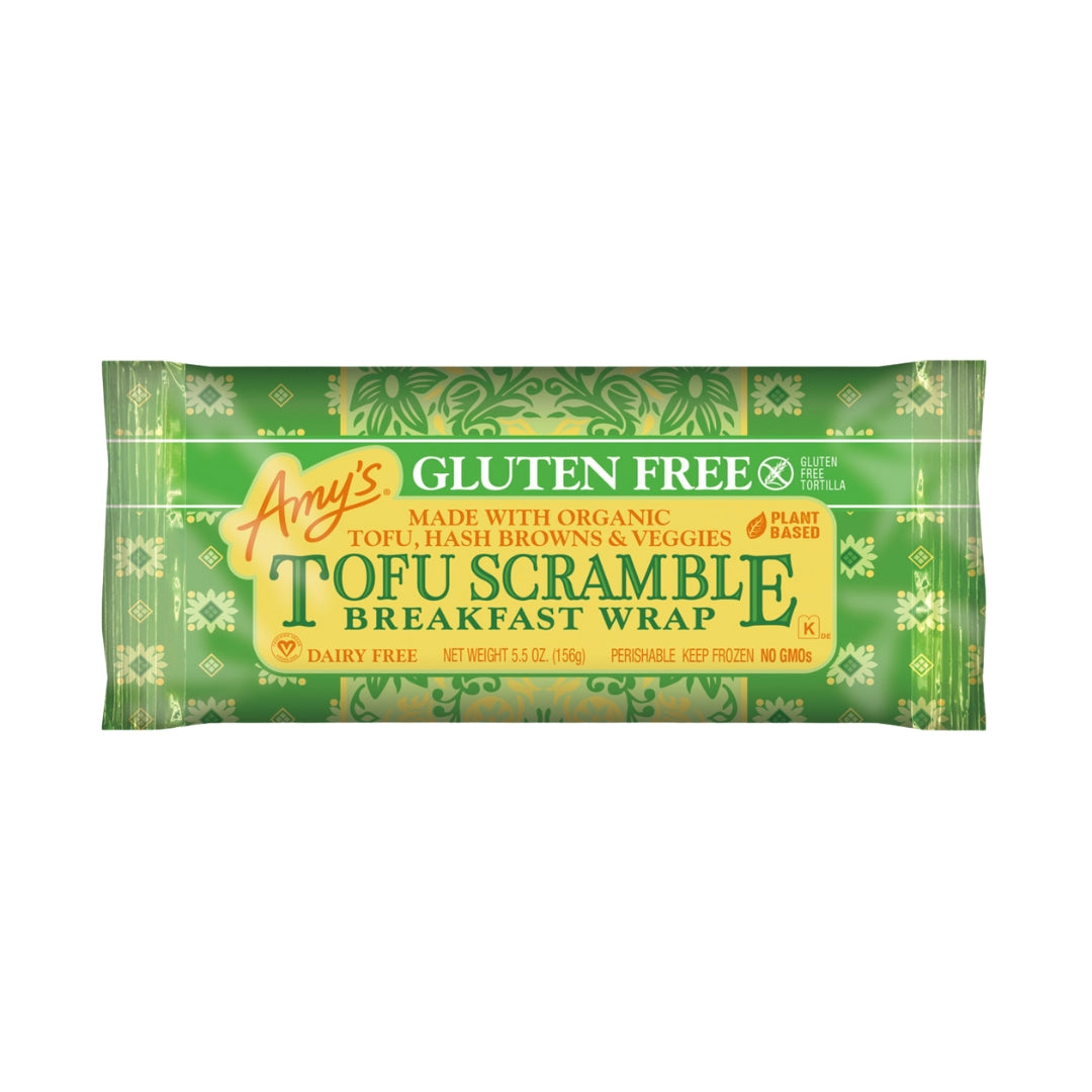 Amy's Tofu Scramble Breakfast Wrap 156g – The Root Cellar PEI