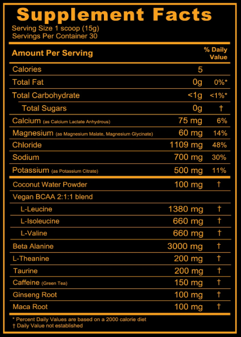 Redmond Re-Lyte Peach Mango Pre-Workout 450g – The Root Cellar PEI